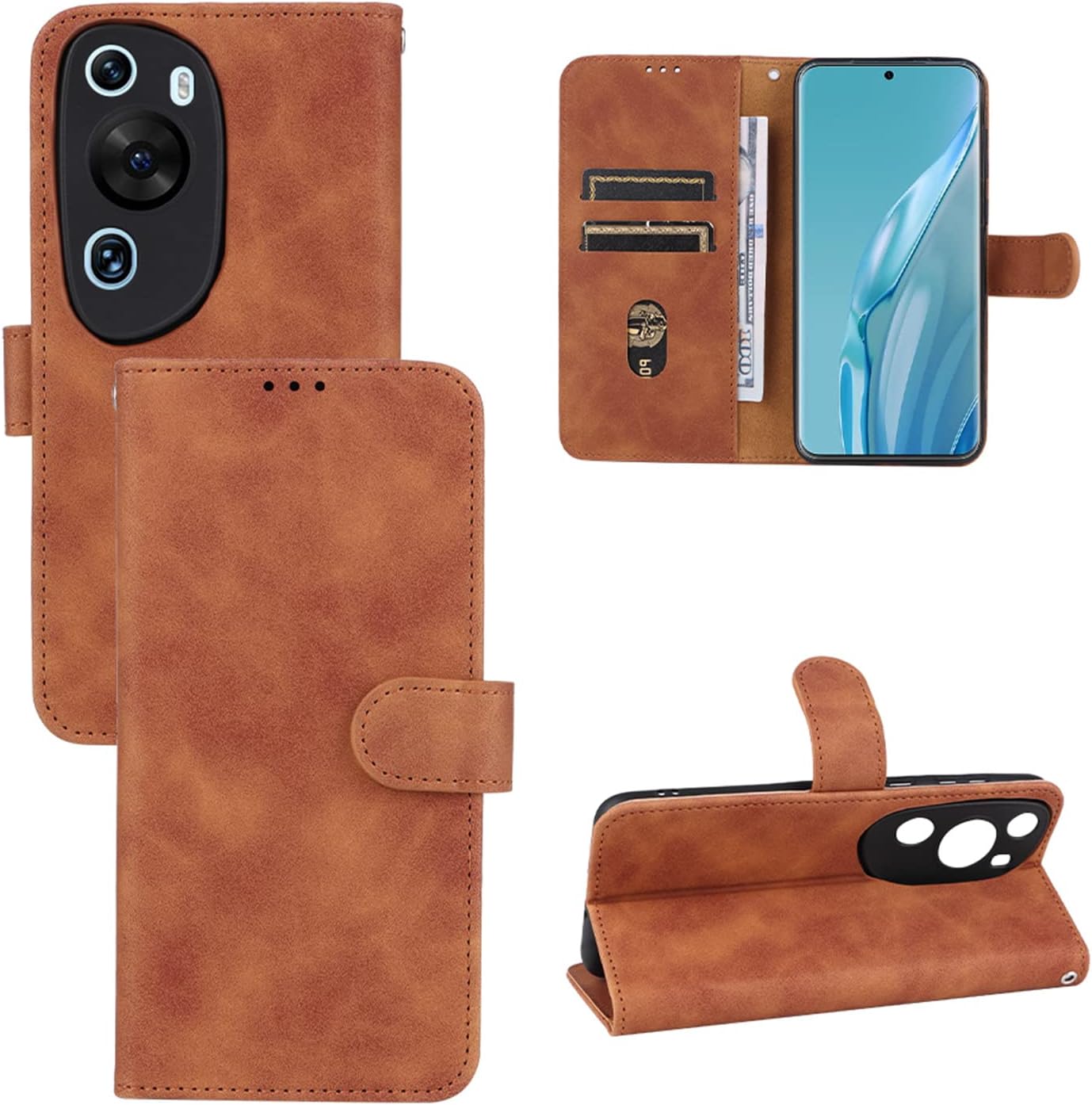 Amazon.com: Lanyard Card Slot Wallet Clip Compatible with Huawei P60 ...