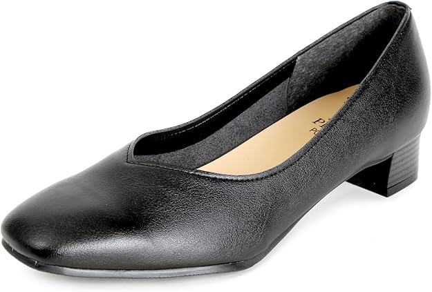 Amazon | [プレタポルテ] 日本製 パンプス 3cmヒール 履きやすい サステナブルパンプス SW351 レディース | パンプス