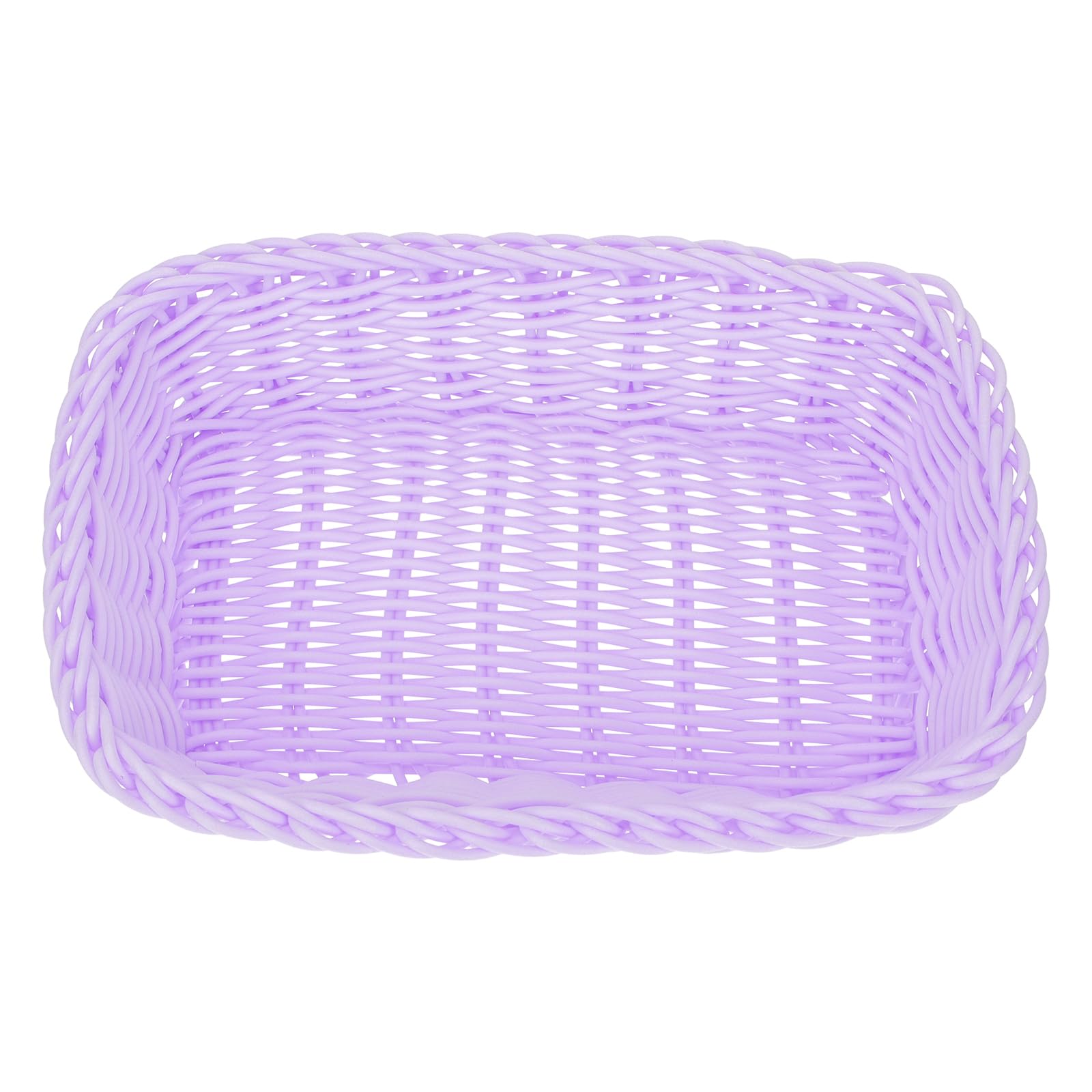 Amazon.com: STOBAZA 1pc Purple Baskets Bins for Shelf Storage ...