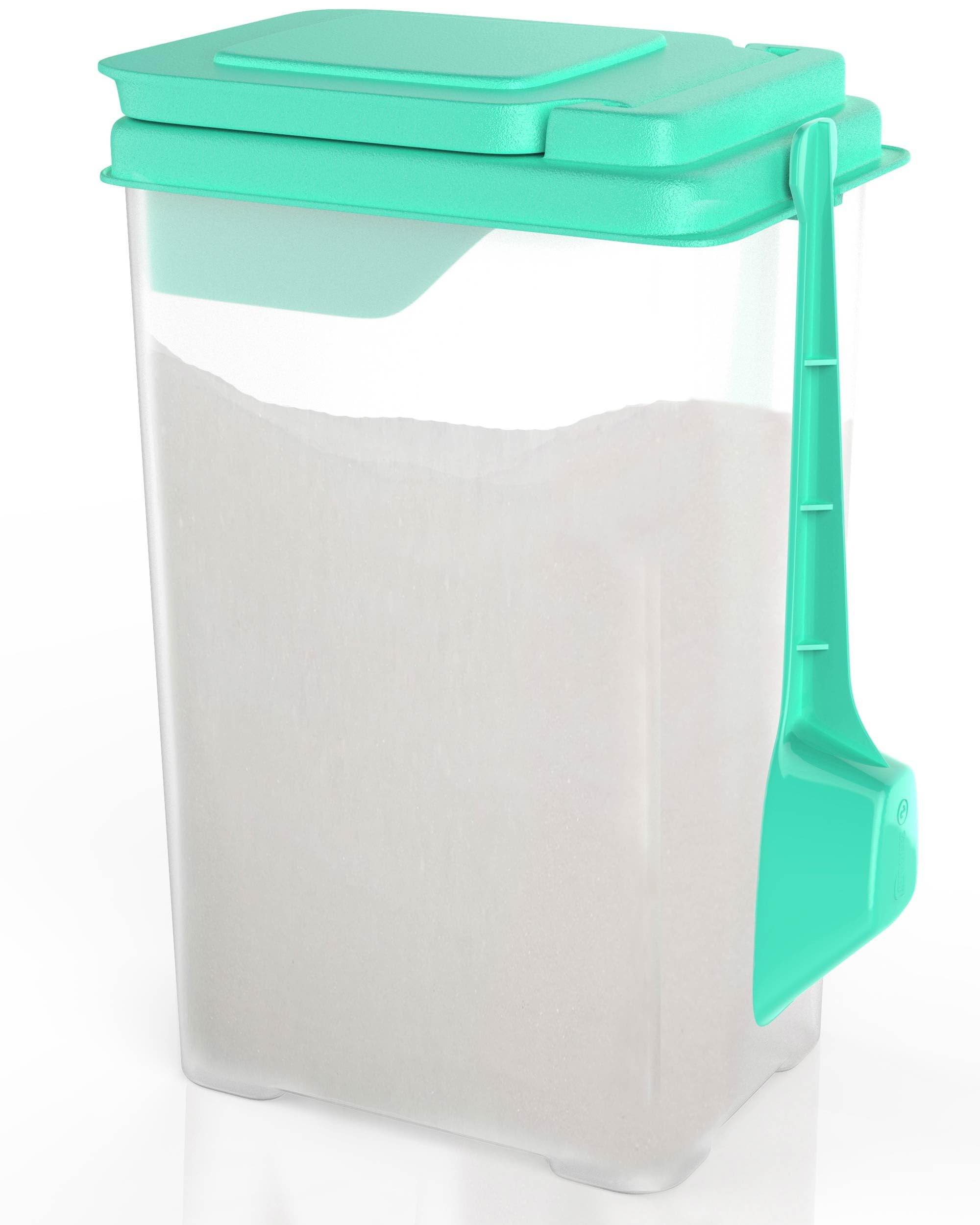 Amazon.com: Buddeez All Purpose Food Storage Scoop Flour Container ...