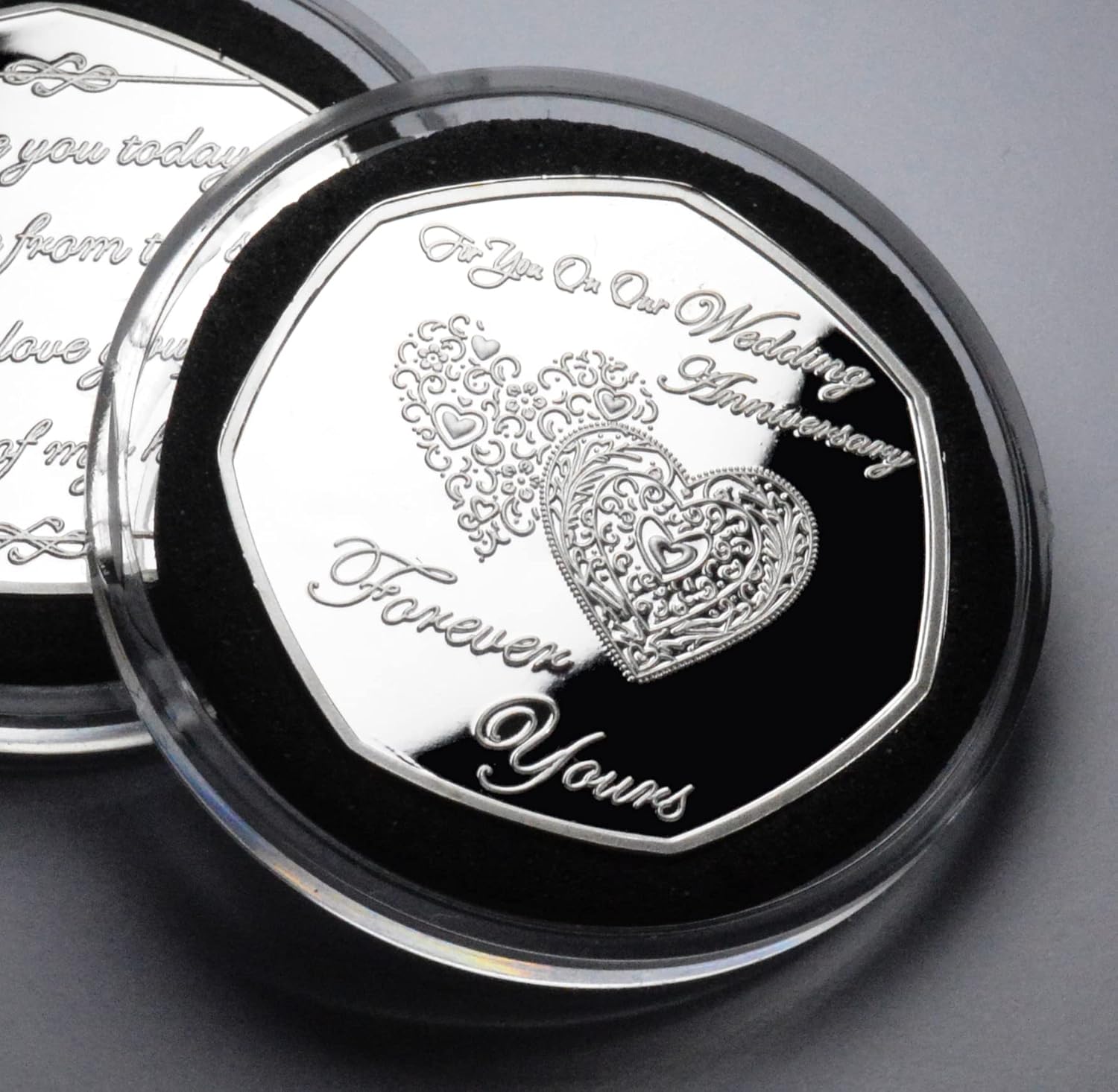 The Commemorative Coin Company For You On Our WEDDING ANNIVERSARY .999 ...