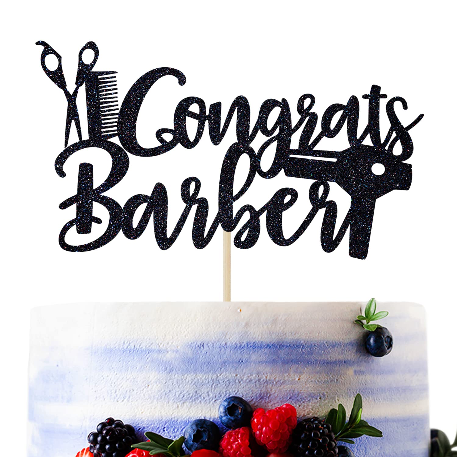 Congrats Barber Cake Topper - Congratulations to The Barber for ...