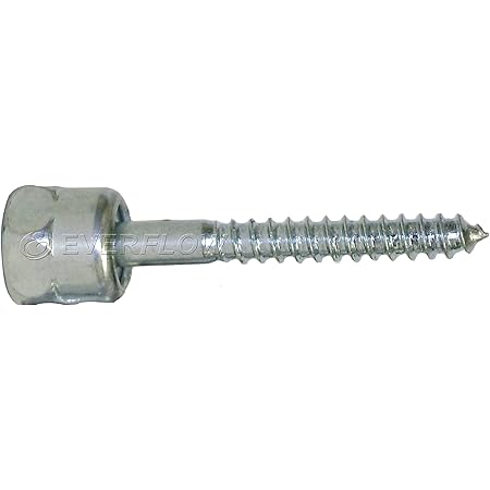 Amazon.com: Sammys 8002957-25 Vertical Rod Anchor Super Screw with 1/4 ...