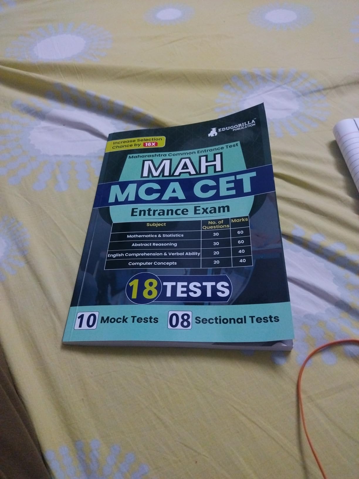 Buy MAH CET MCA Entrance Exam 2024 (Maharashtra Common Entrance Test ...