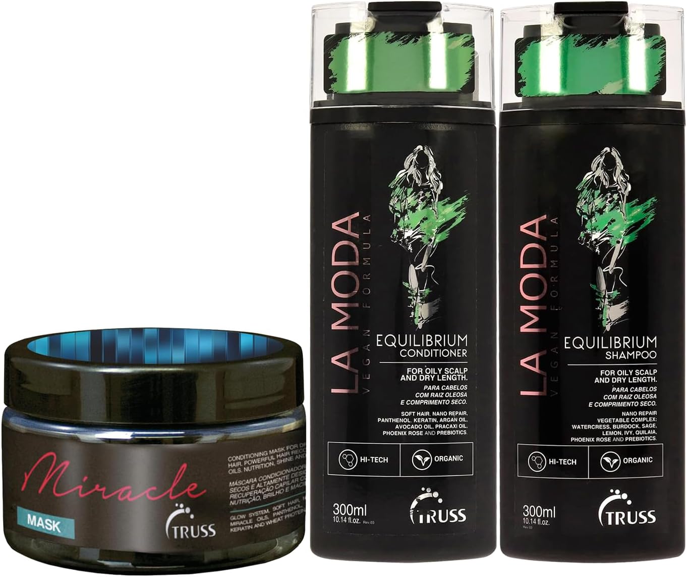 Amazon.com: TRUSS Professional Miracle Mask Bundle with La Moda ...