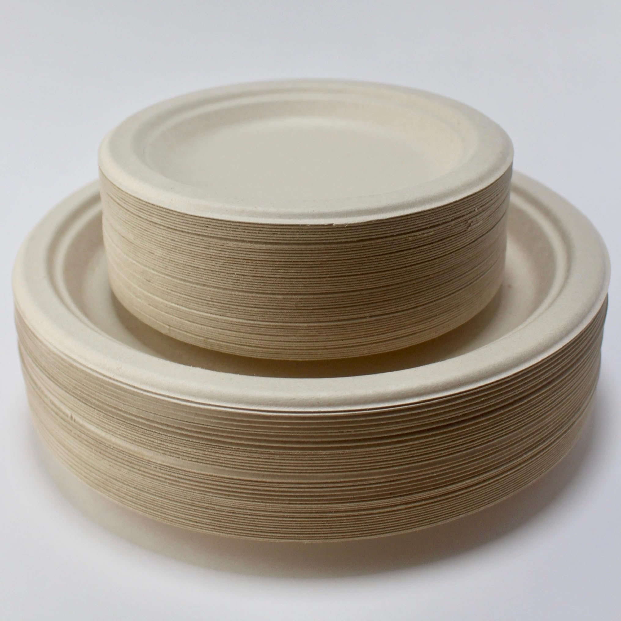 Amazon.com: GreenWorks 7 inch and 9 inch Heavy-duty Compostable Plates ...