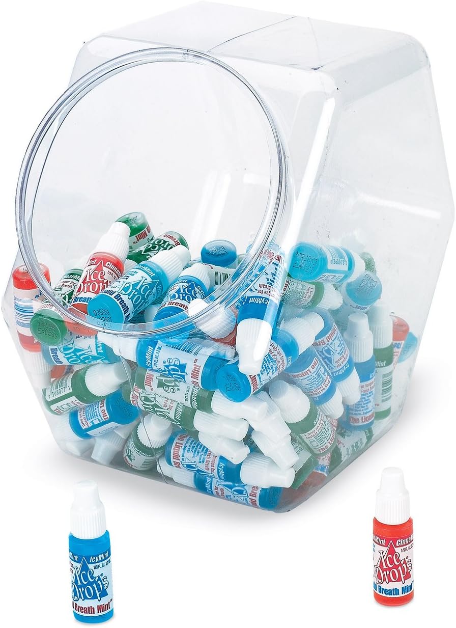 Amazon.com : Ice Drops Liquid Breath Mint - 100 per pack : Oral Hygiene ...