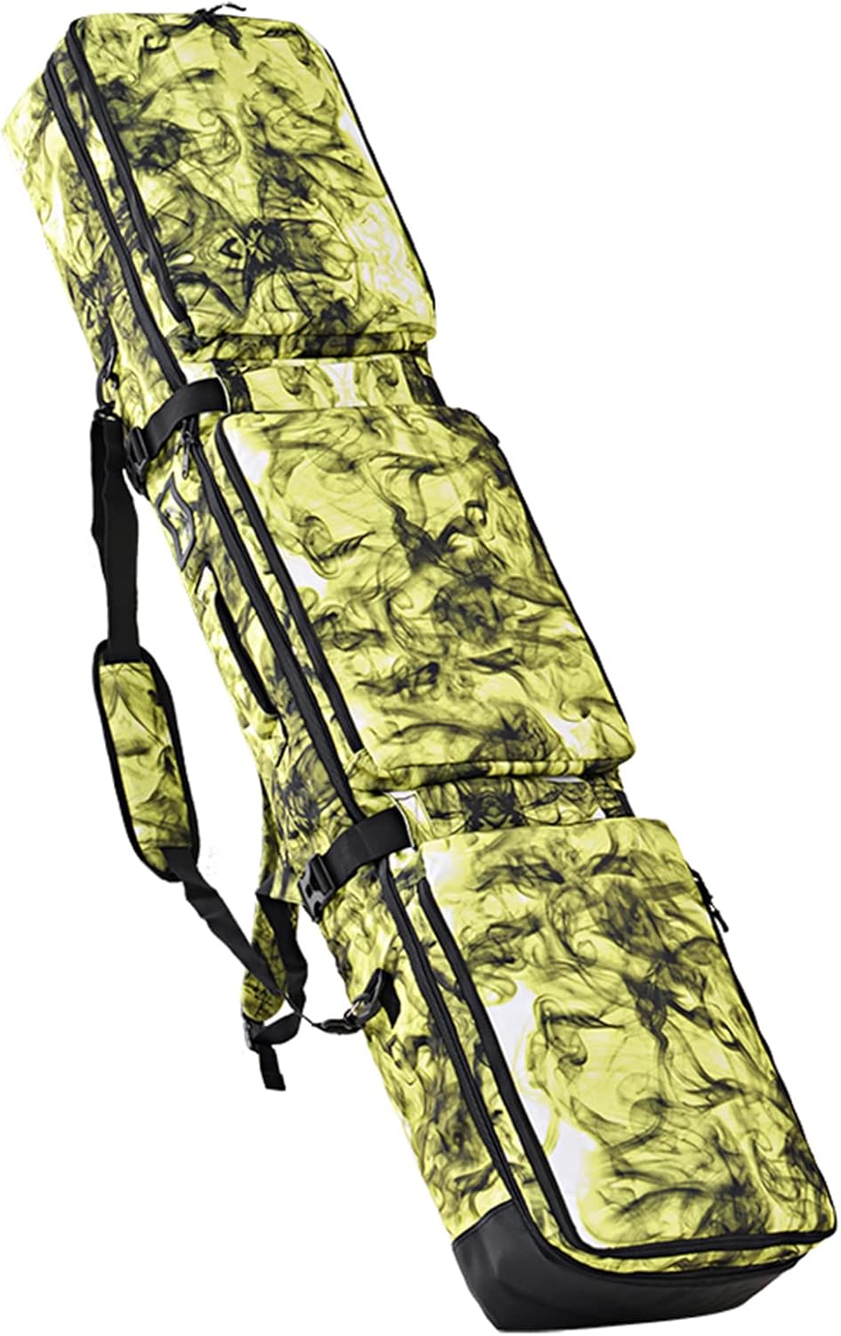 SXFYHXY Padded Snowboard Bag with Wheels, Waterproof Roller Roller ...