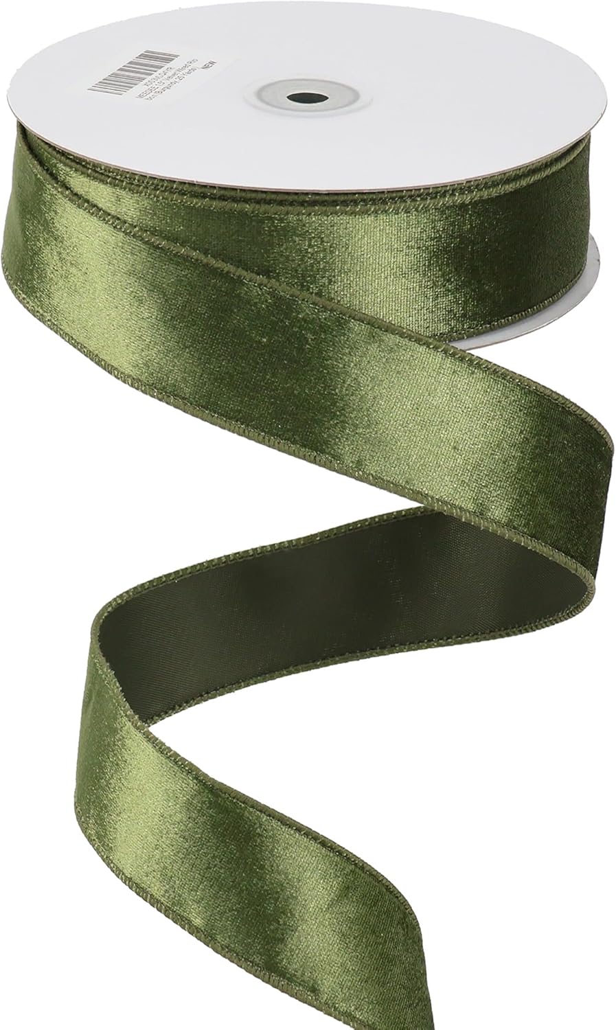 Amazon.com: MEEDEE Moss Green Velvet Ribbon - 1.5 Inch, 25 Yards ...