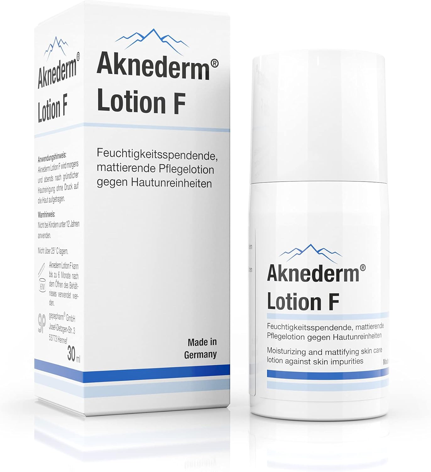 Aknederm Lotion F 30 ml : Amazon.fr: Beauté et Parfum