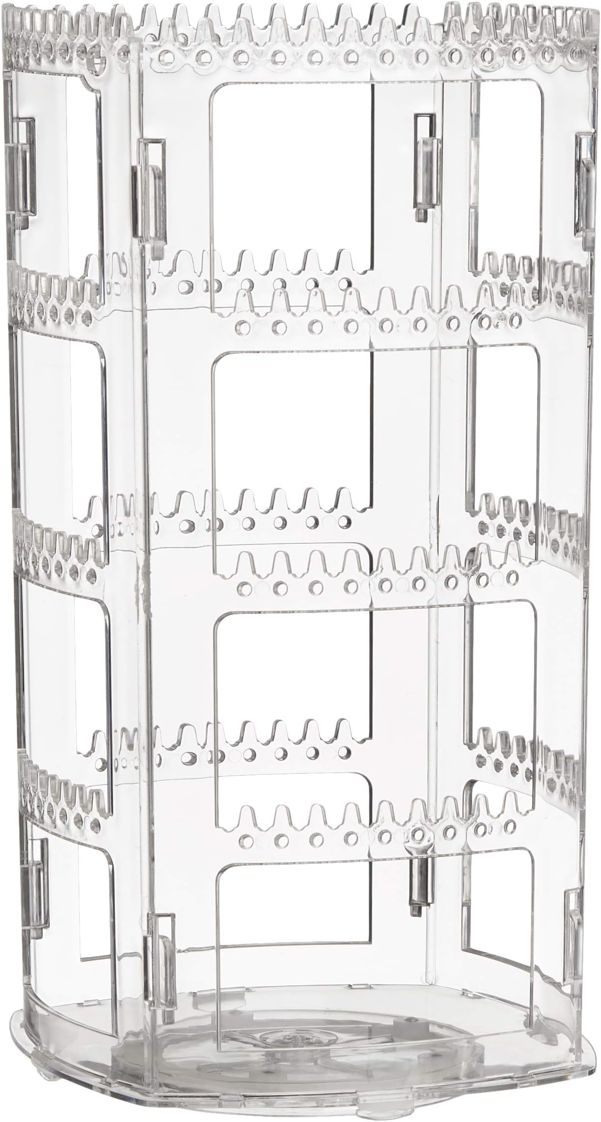 Amazon.com: NatSumeBasics Earring Holder Stand Purple Earrings Rack ...