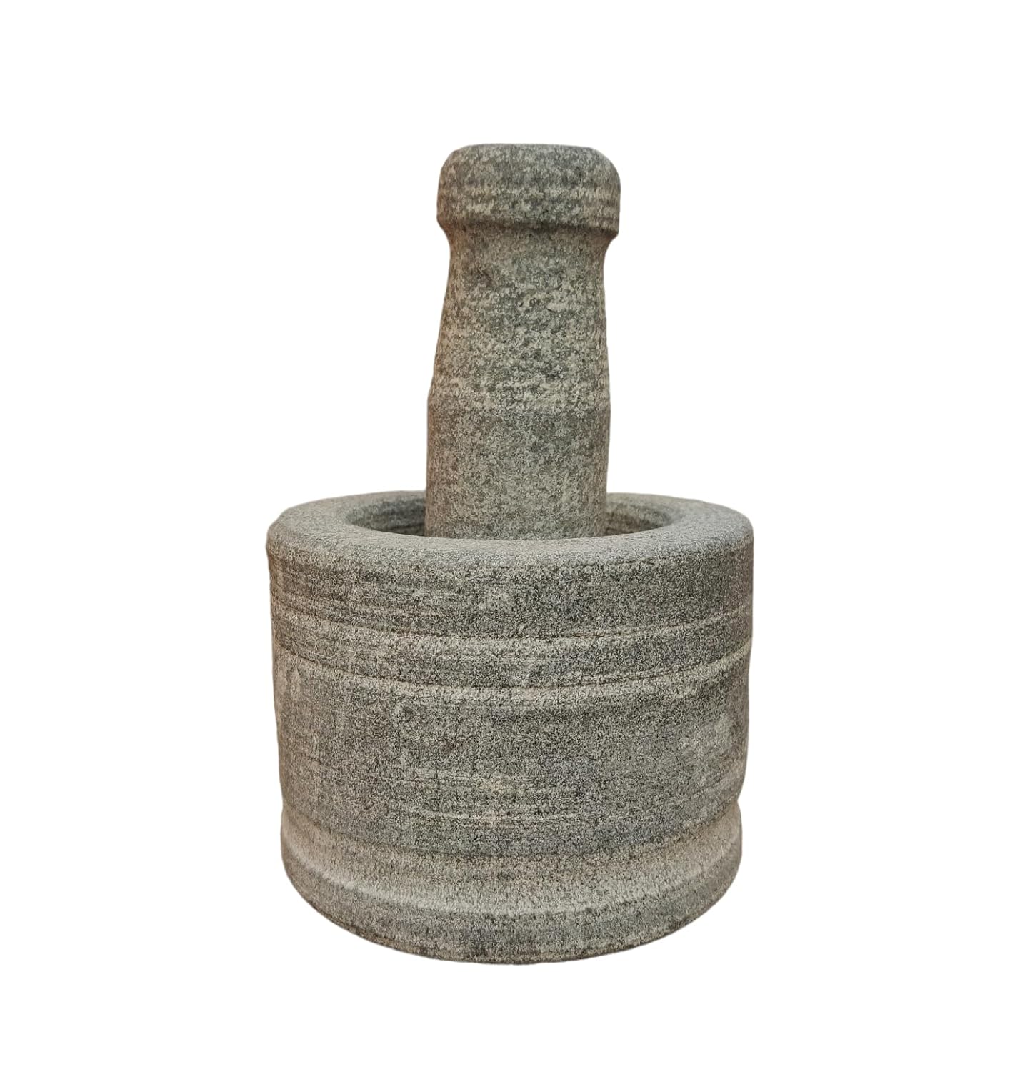 Buy SADAIYAN STONE WORK'S Stone Mortar Pestle Set for Spices, Okhli ...