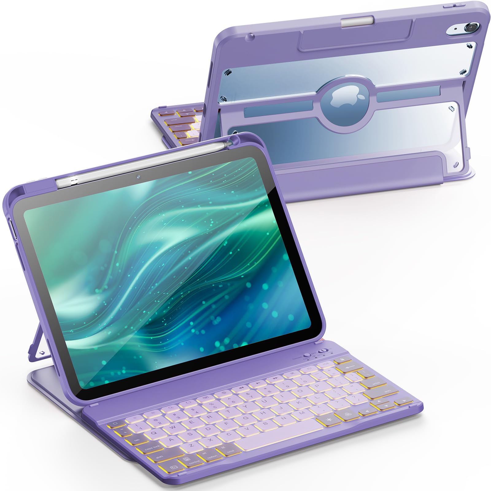 INFILAND Keyboard Case for iPad 10th Generation (10.9 inch 2022),[Ultra ...