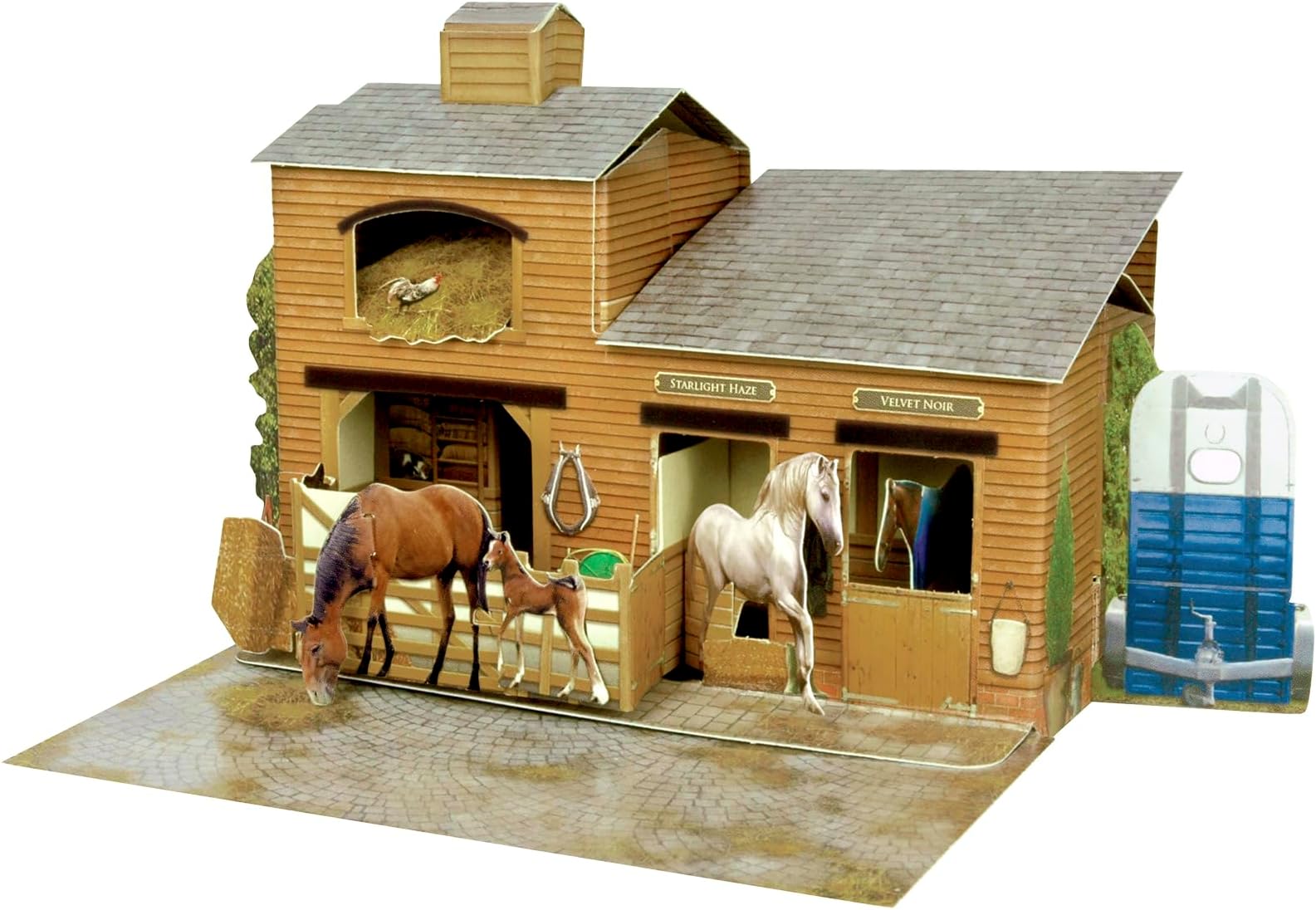 Horse Greeting Card "You Missed a spot" by Alex Underdown : Amazon.co ...