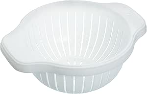 KitchenCraft KCCOLPL Lightweight Plastic Colander, White, 21 cm ...