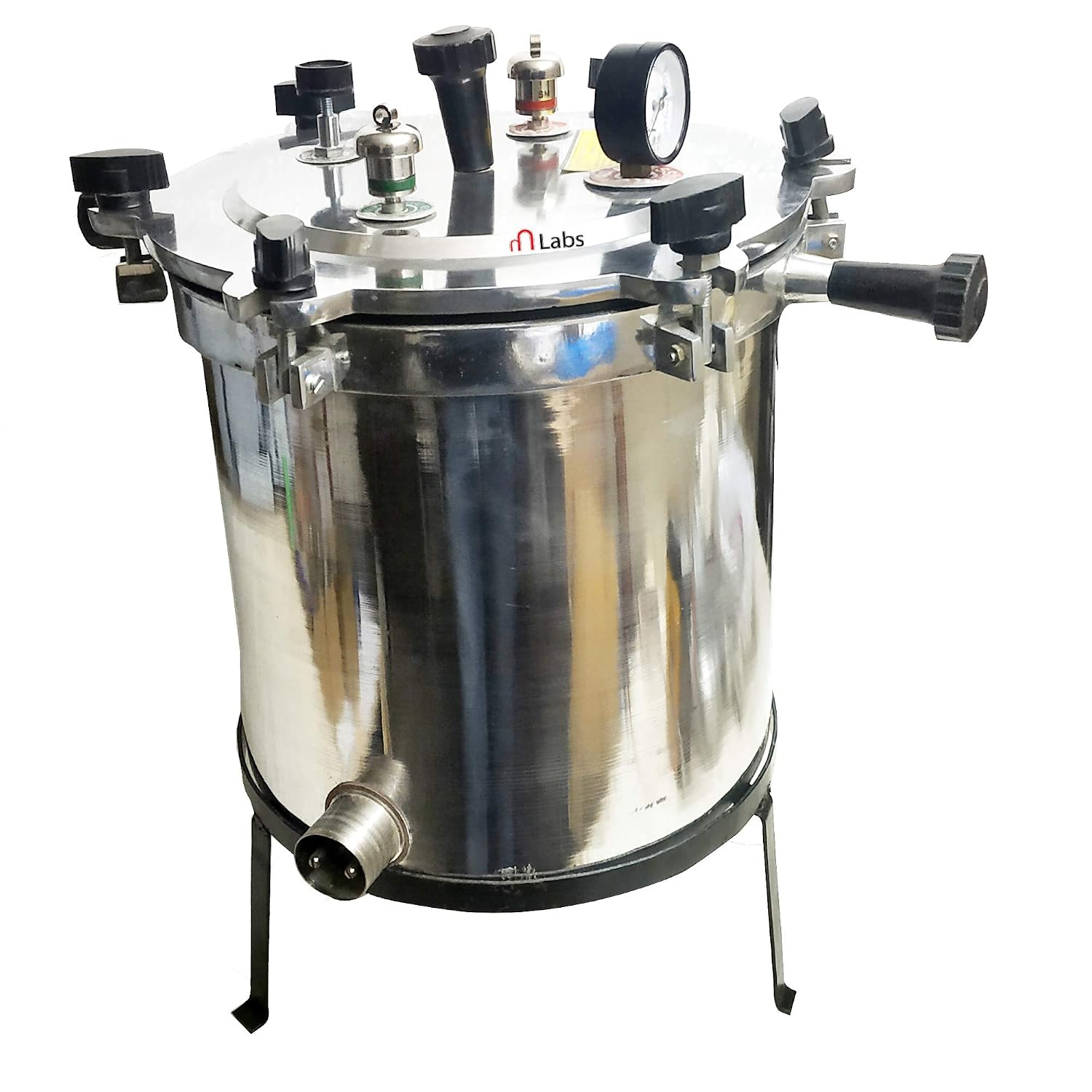 Portable Autoclave Six Wing Nut Stainless Steel Material-Stainless ...