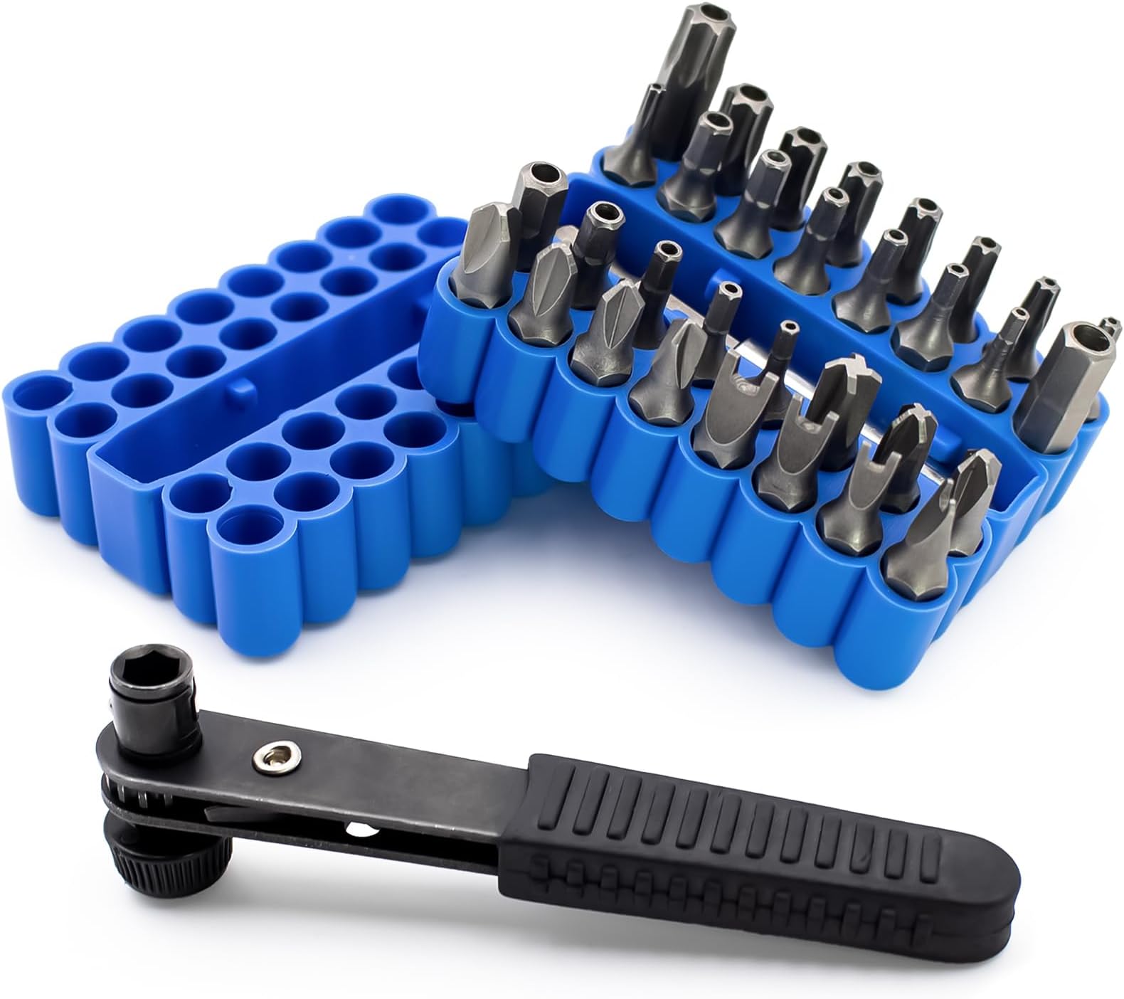 Dexspoeny 34PCS Security Bit Set,Includes 1/4 Inch Hex Shank ...