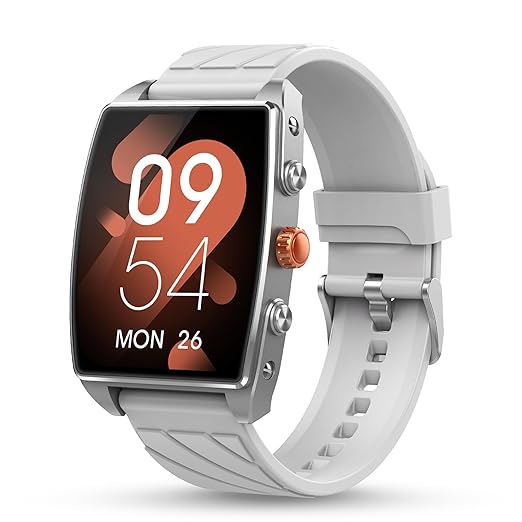 Pebble Mega 2.06" Amoled Display | Bluetooth Calling Smart Watch for ...