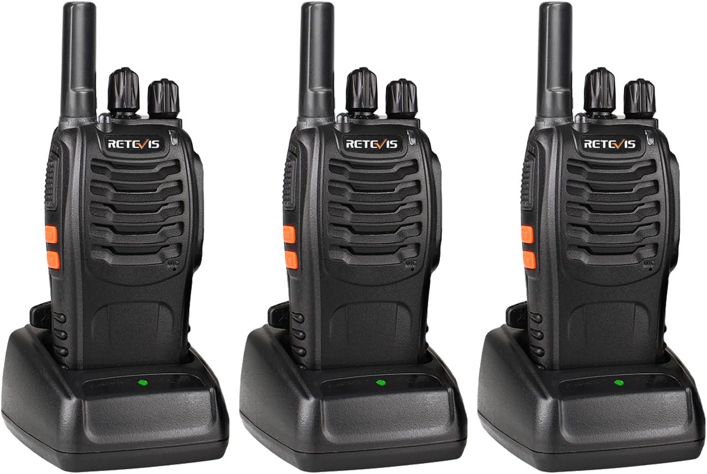 Amazon.com: Retevis H-777 Walkie Talkies Rechargeable, 2 Way Radios ...