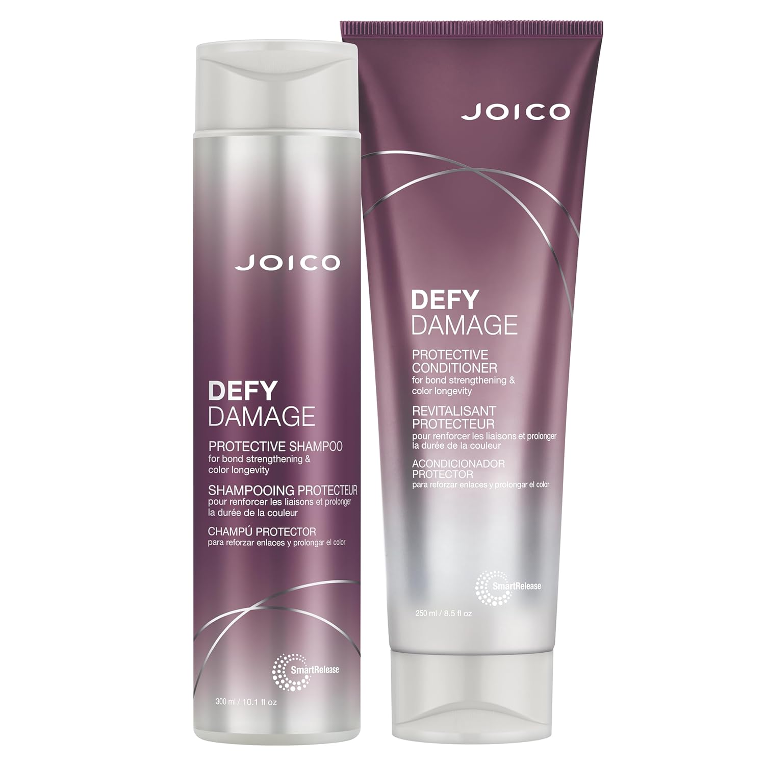 Amazon.com: Joico Defy Damage Protective Shampoo & Conditioner Set 10 ...