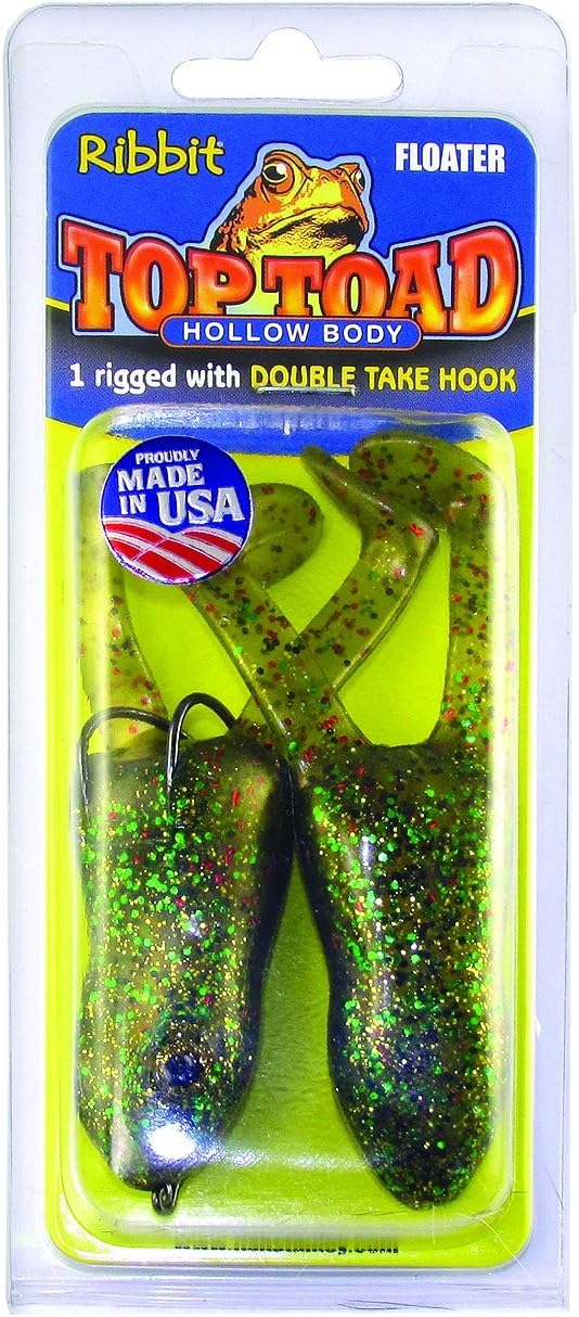 Amazon.com : Stanley SRFT2-233 Ribbit Top Toad, 4" : Sports & Outdoors