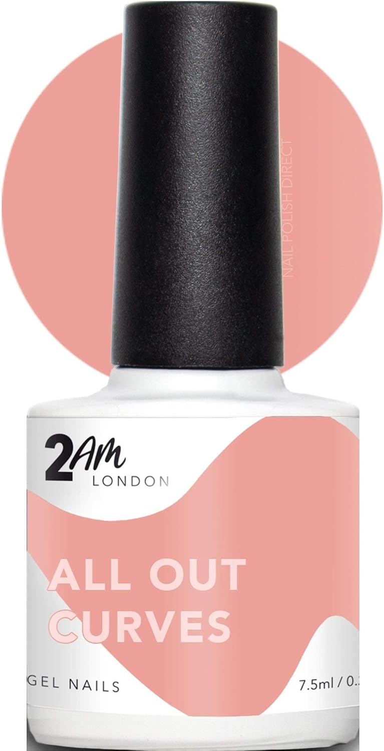2am London Gel Nail Polish 7.5ml - Get Naked - All Out Curves : Amazon ...