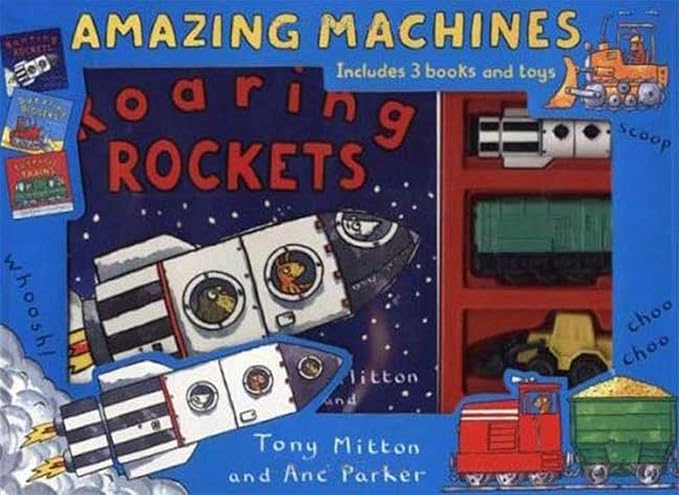 Amazing Machines Book and Toy Box: Mitton, Tony, Parker, Ant ...