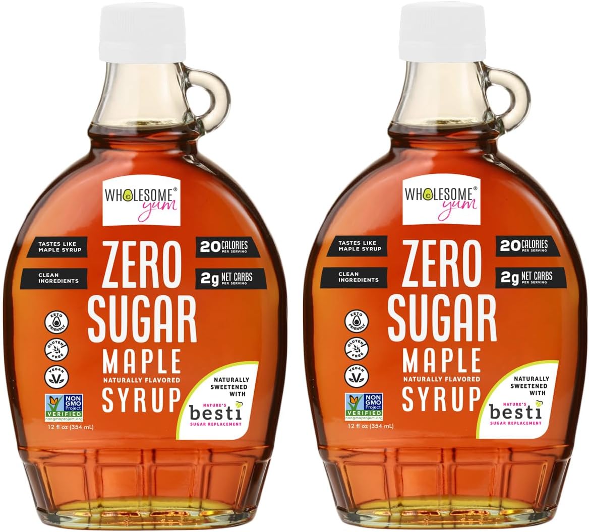 Amazon.com : Maple Bourbon Flavored Keto Syrup by Birch Benders - Keto ...