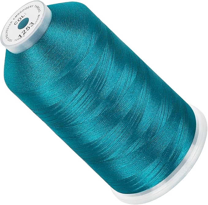 Amazon.com: New brothread - Single Huge Spool 5000M Each Polyester ...