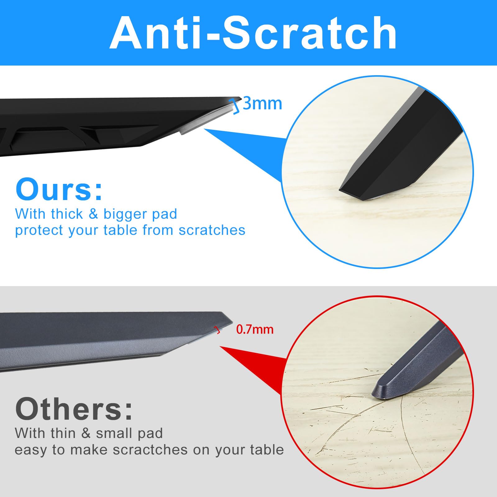 Snapklik.com : TV Stand Legs For Vizio TV Replacement Legs Only For ...