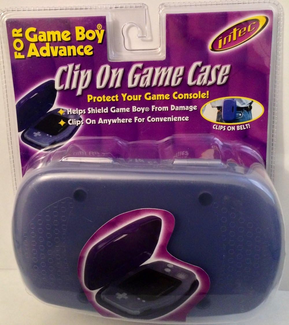 Amazon.com: Intec Clip on Game Case for Game Boy Advance : Video Games