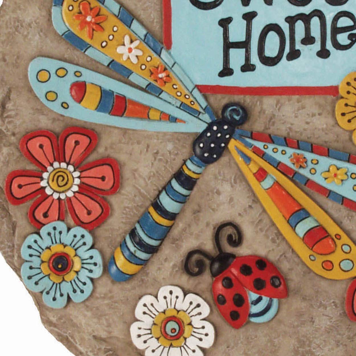 Snapklik.com : Garden Décor - Home Sweet Dragonfly Stepping Stone ...