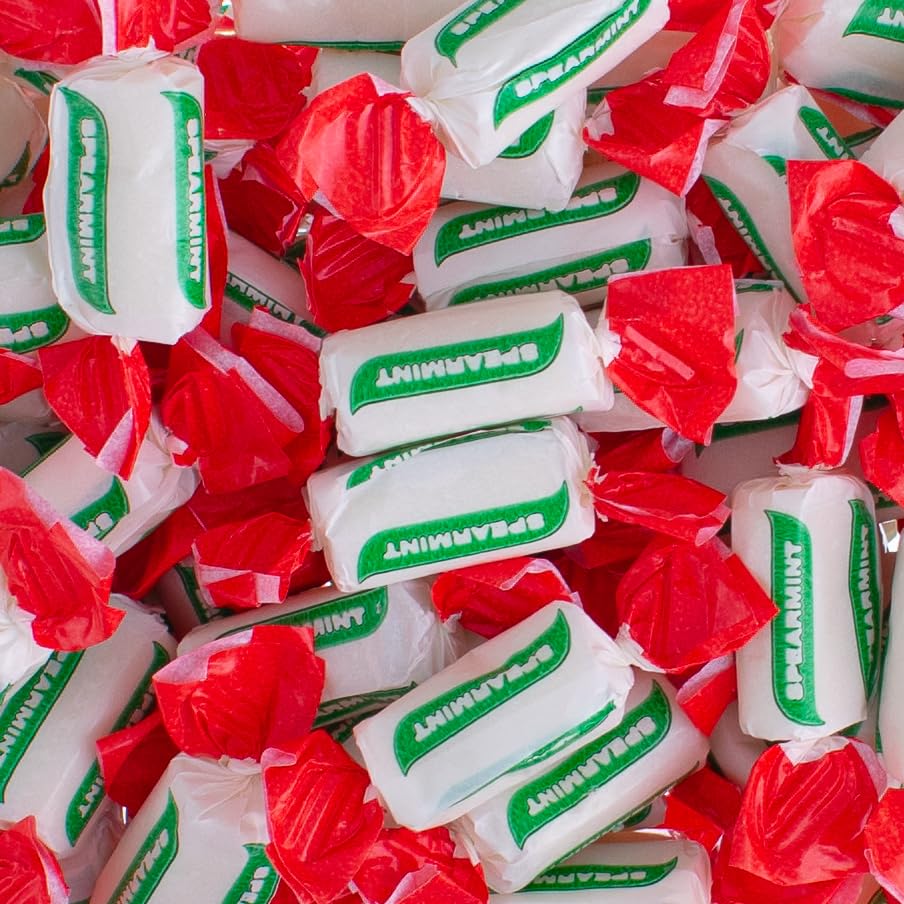Sugar Free Spearmint Chews Sweets - 1 Kilo Bulk Bag - 1KG - Assorted ...