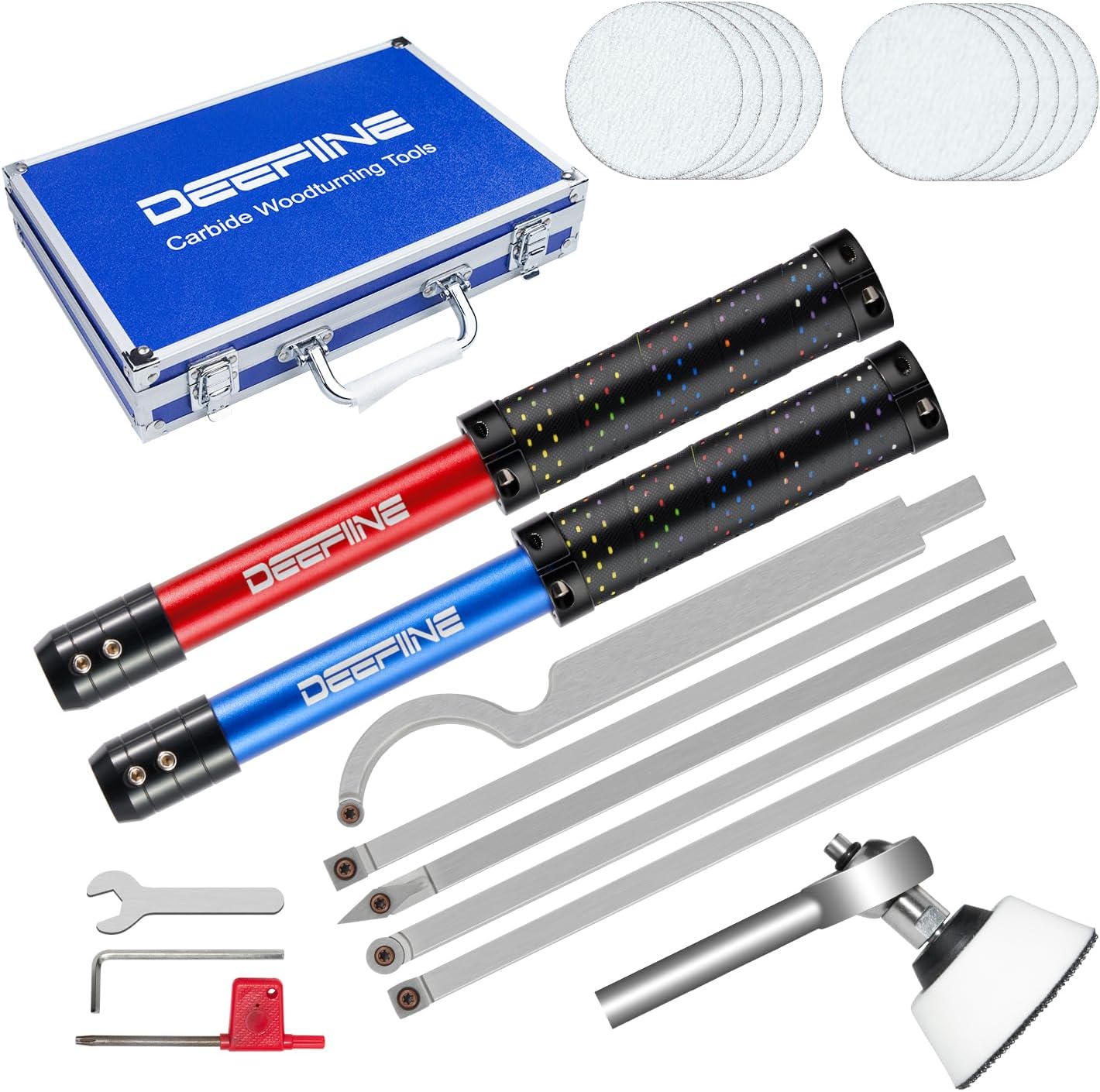 Simple Woodturning Tools Carbide Lathe Turning Tool Set of 3 Full Size ...