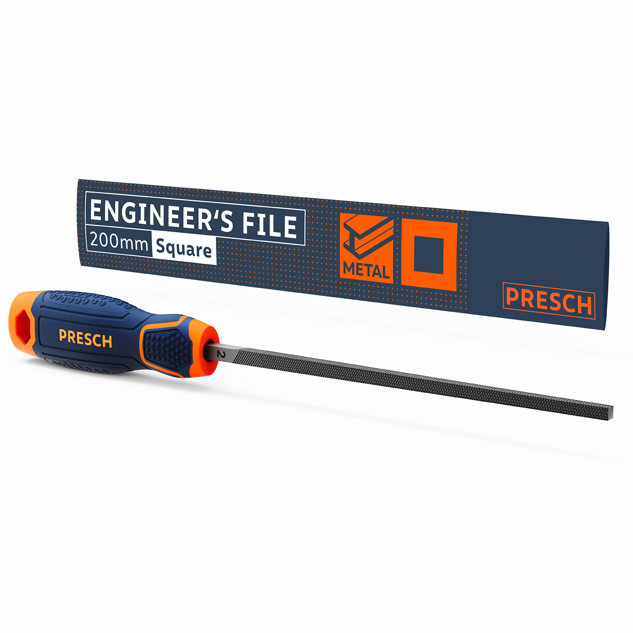 Presch workshop file square 200mm - High-quality square file for filing ...