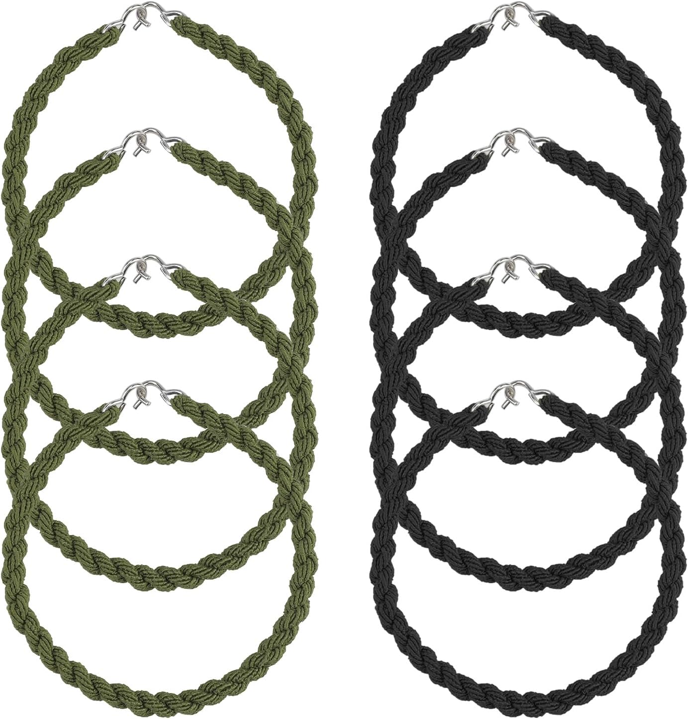 Twisties Army Ties, 8Pcs Military Twisters Trouser Twists, Ankle Bands ...