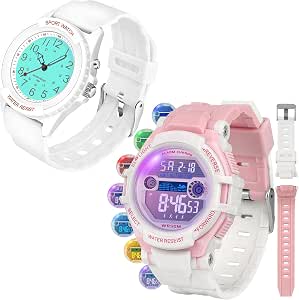 Amazon.com: PROKING Kids Analog and Digital Watches for Boys Teen Girls ...