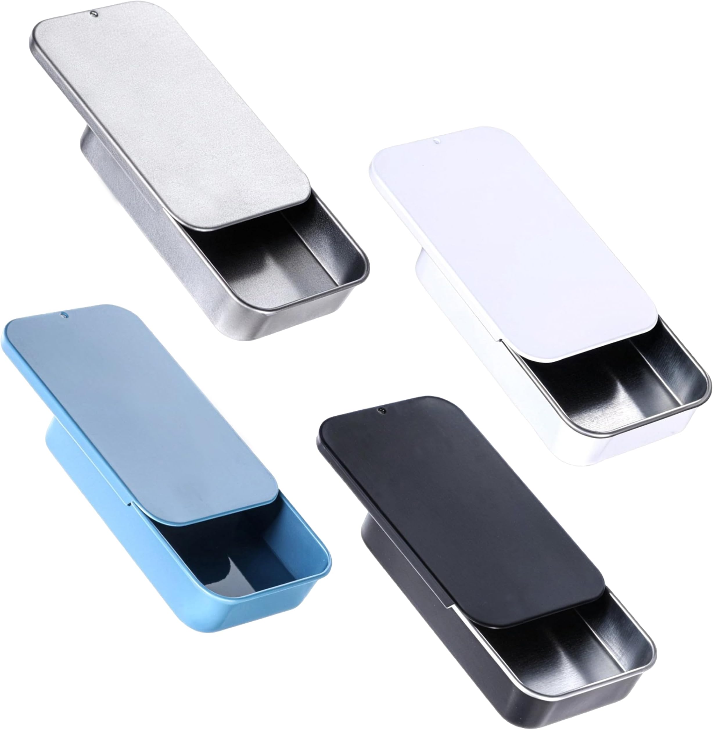 Amazon.com : 4pcs Dental Floss Picks Holder Portable Sliding Dental ...