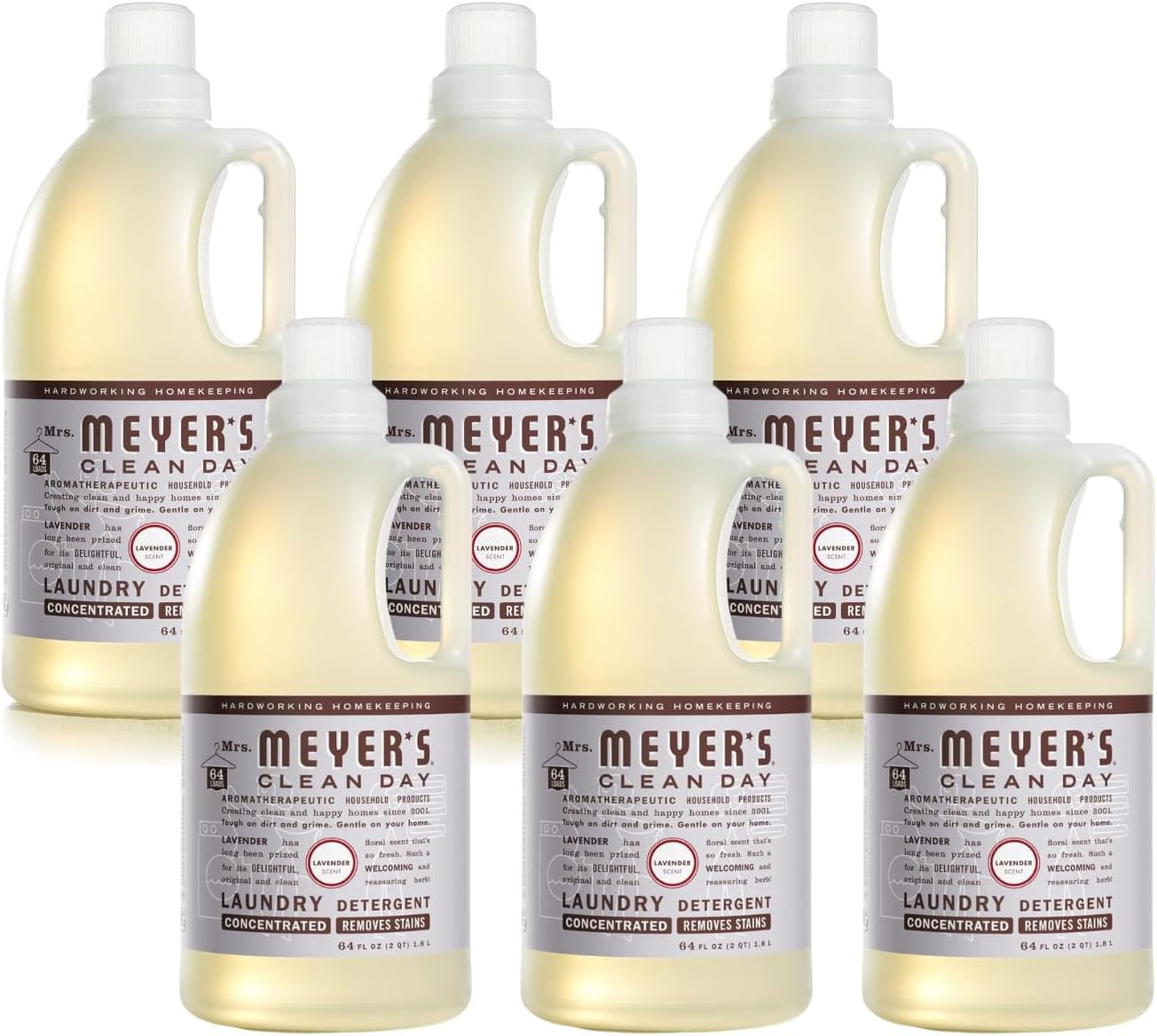 Amazon.com: MRS. MEYER'S CLEAN DAY Liquid Laundry Detergent, Cruelty ...