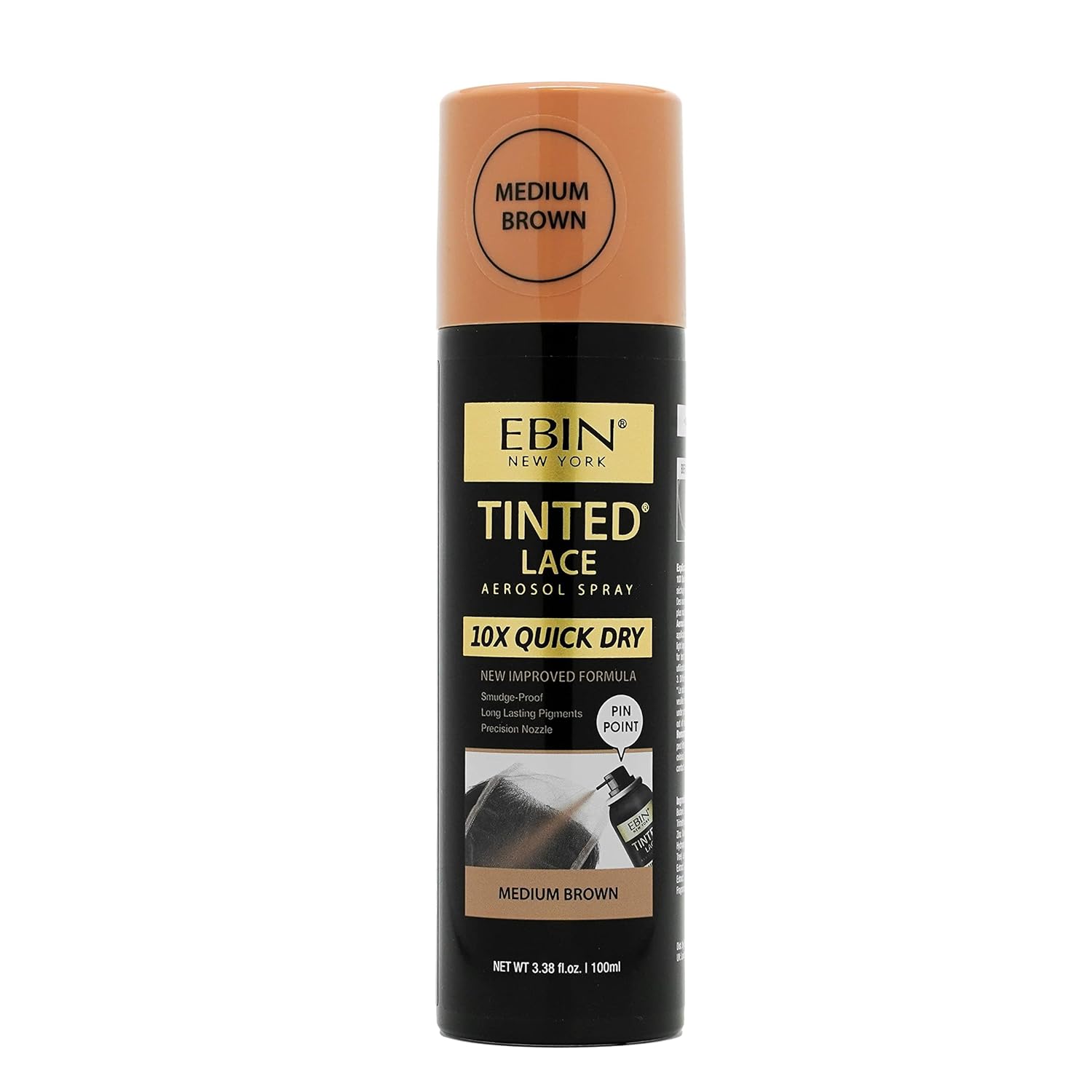 Amazon.com : EBIN NEW YORK Tinted Lace Spray - Quick Dry, Water ...