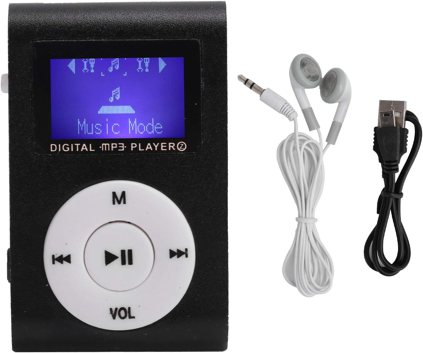 Amazon.com: 32GB Mini MP3 Music Player, Mini LCD Screen Display MP3 ...