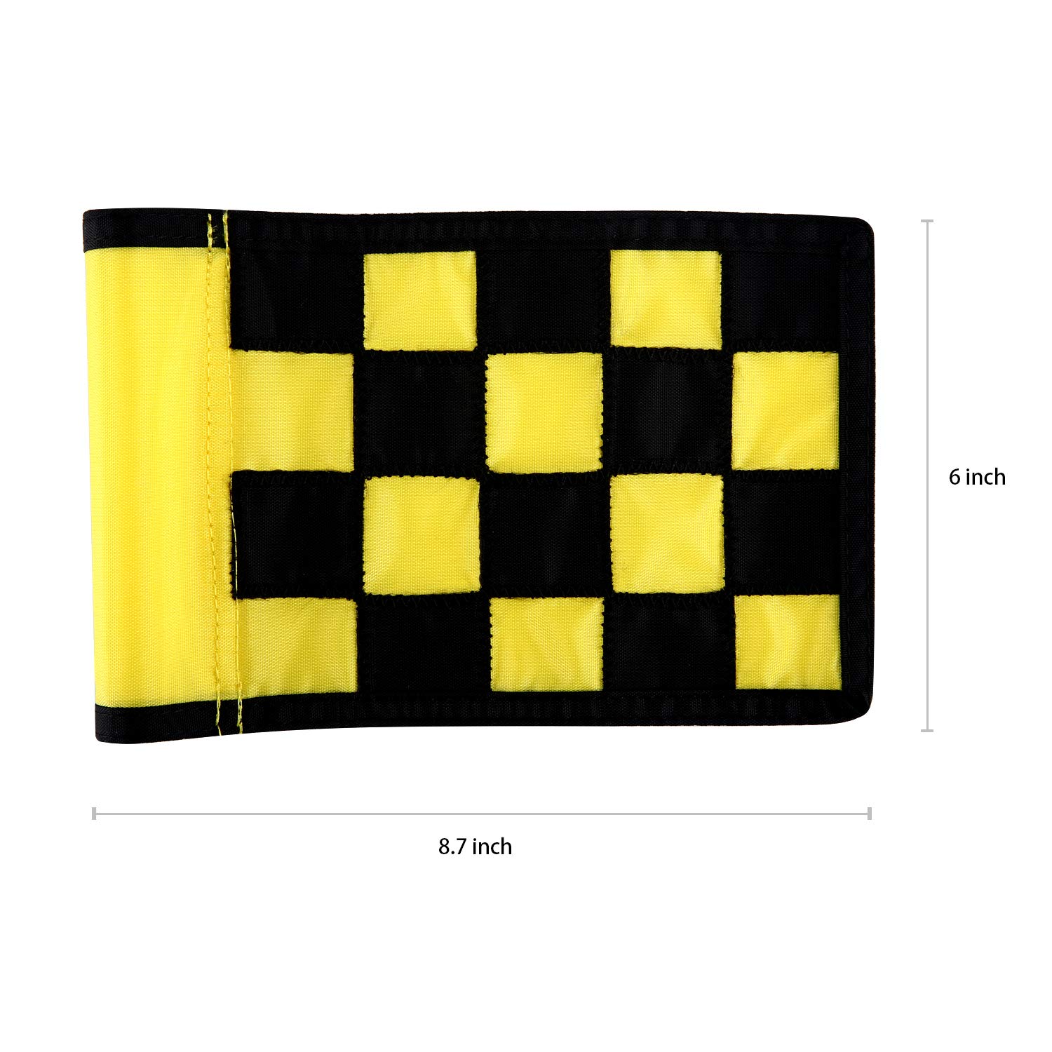 Snapklik.com : Golf Flag, Solid Nylon And Checkered Training Putting ...