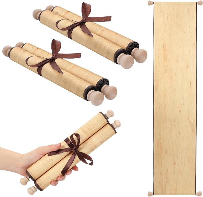 Amazon.com: Epakh 2 Pack Blank Paper Scrolls 9 x 144 Inches Wrapped on ...