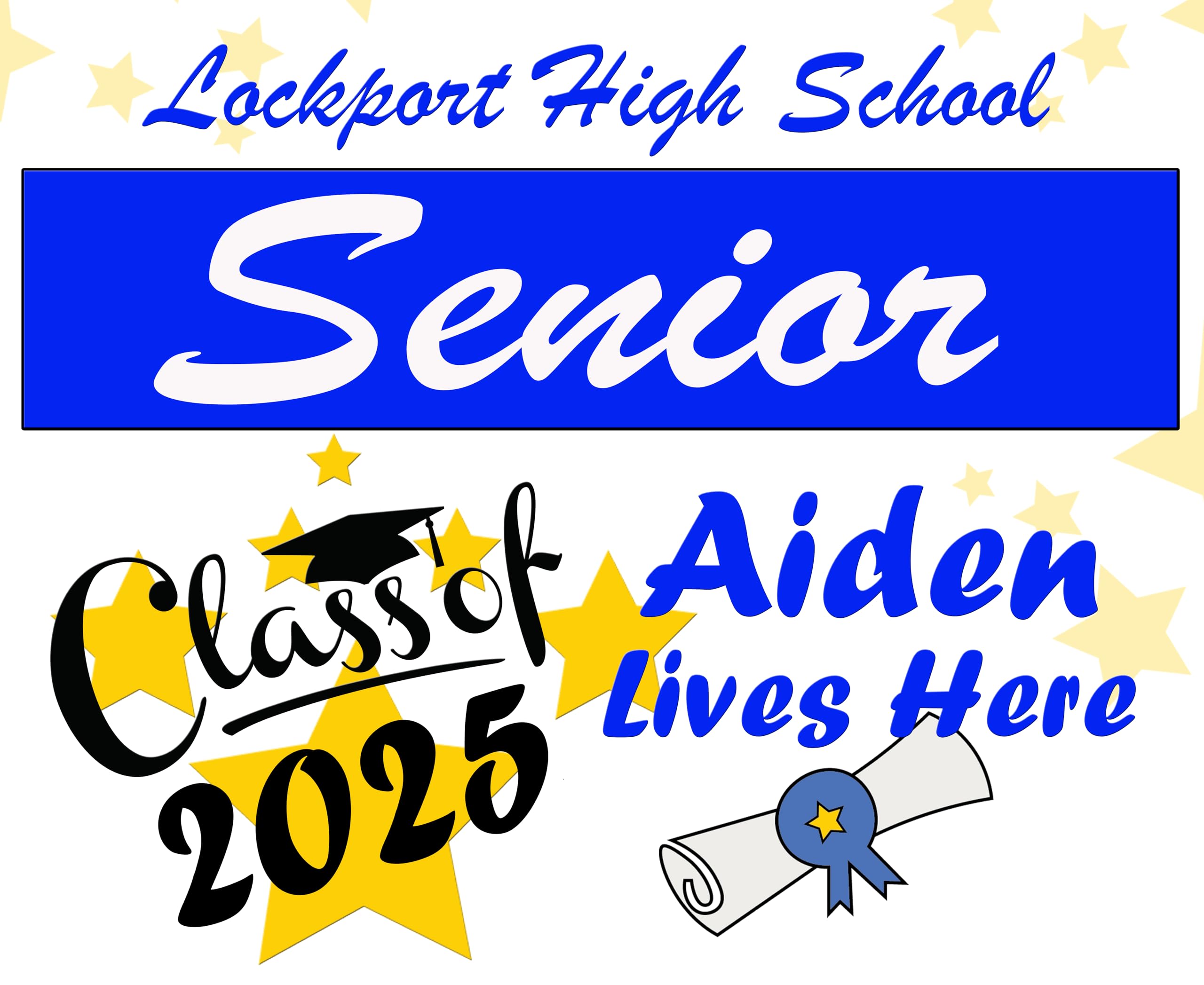 High School Senior Signs Senior Year Printable Sign Class Of 2025 SVG