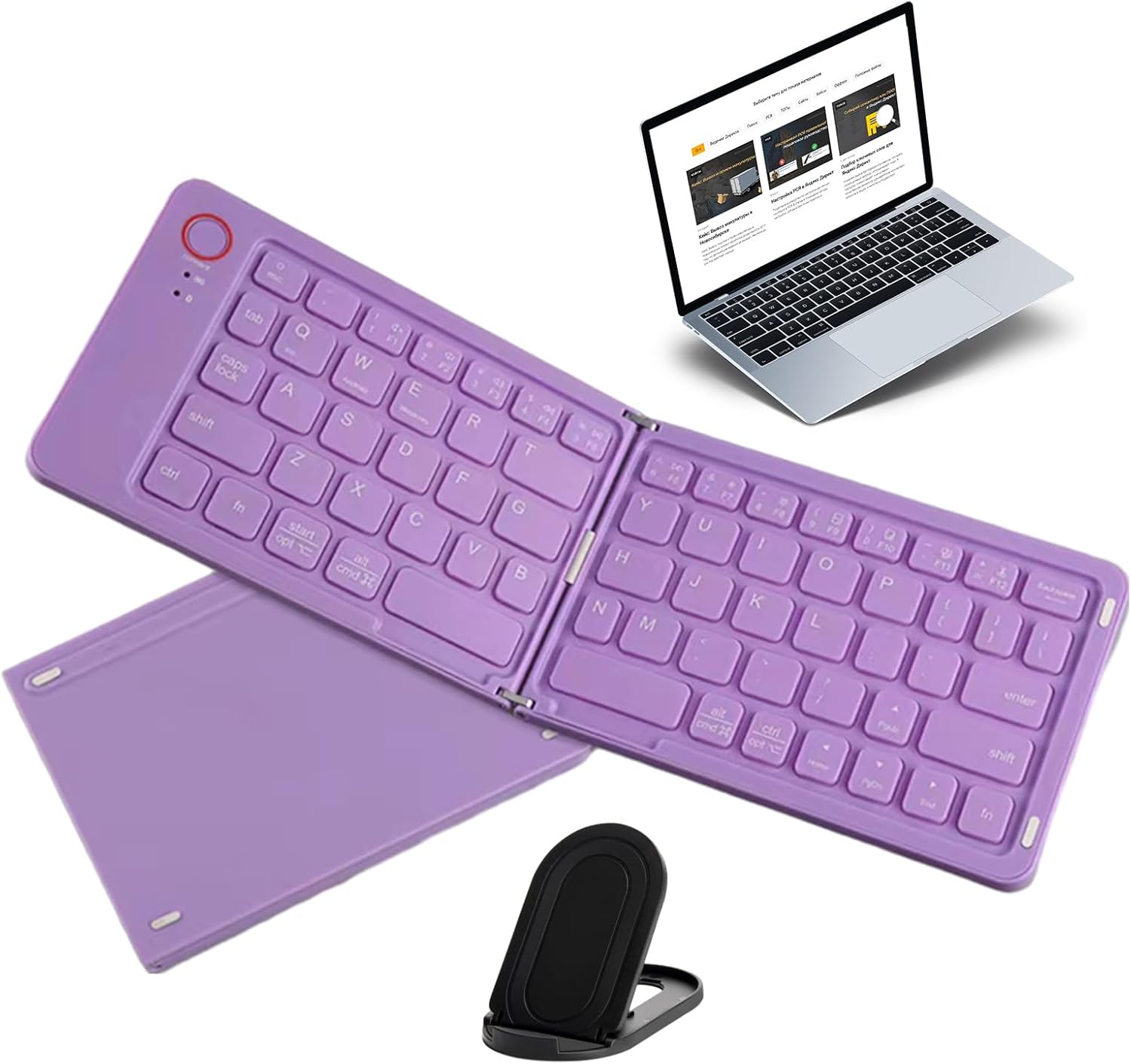 Bexdug Foldable Keyboard - Foldable Portable Keyboard - Portable Ultra ...