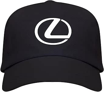 Lexus Racing Cap for Men – Emblematic Logo – Black – 100% High Density ...