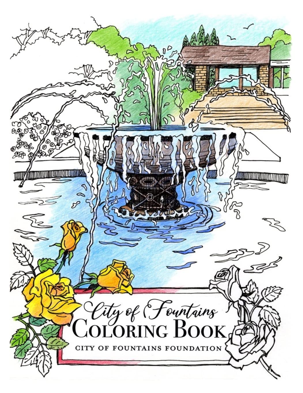 Amazon.com: City of Fountains Coloring Book: City of Fountains ...