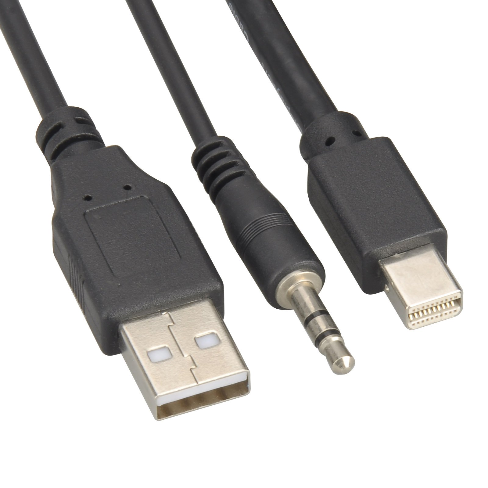 Tendak Mini DisplayPort/Thunderbolt to AV 3RCA Composite Video R/L ...