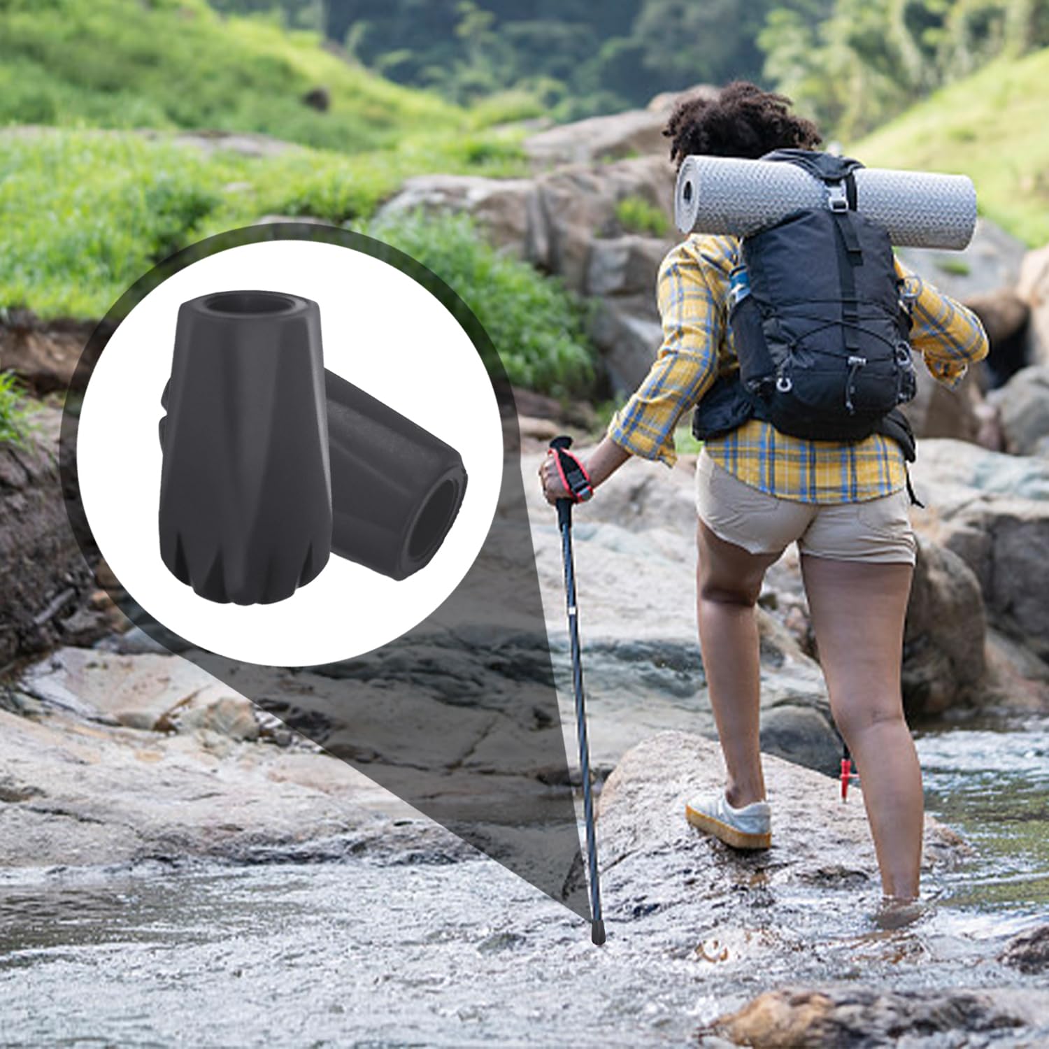 Walking Stick Rubber Tips Walking Stick Caps Walking Pole Rubber Tips