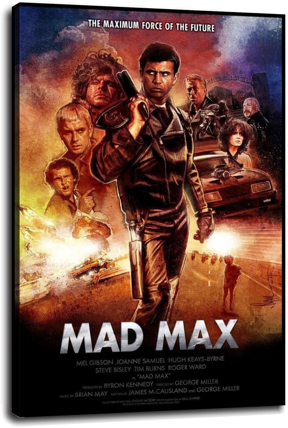 Amazon.com: Generic MAD MAX Movie Poster Wall Art Adventure Action ...